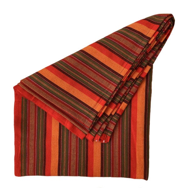 Maasai Shuka Multi Striped 100% Acrylic Wrap Throw. | Craftorona